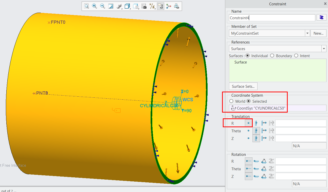 Solved: Structural simulation of pressurized tube - constr... - PTC Community