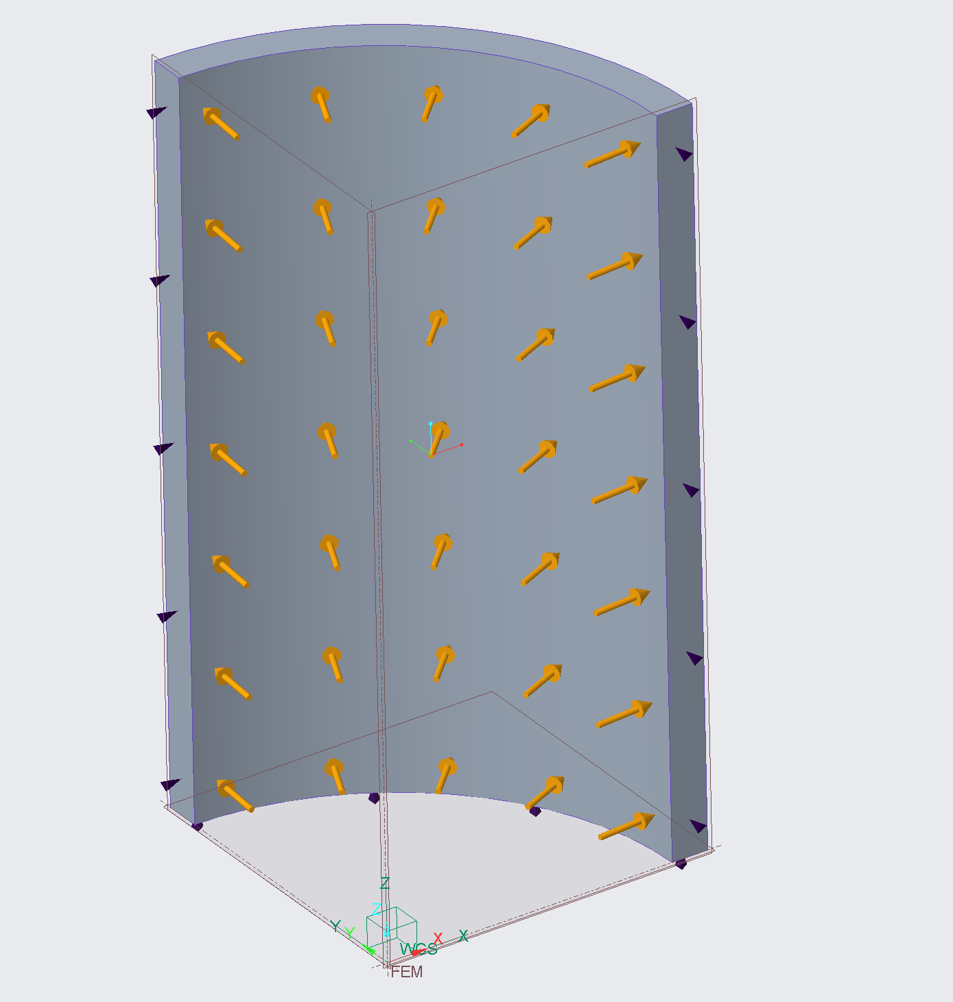 Solved: Structural simulation of pressurized tube - constr... - PTC Community