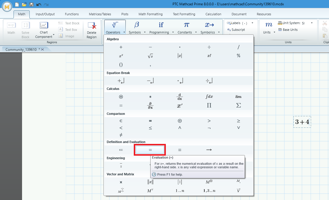 Mathcad does not do anything. - PTC Community