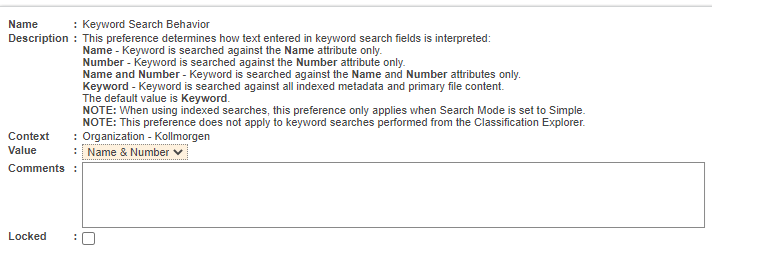 Solved: How to setup a search for part numbers in a tabula... - PTC Community