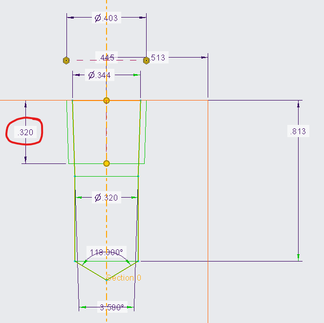 overwrite the NPT thread depth. - PTC Community