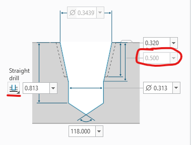overwrite the NPT thread depth. - PTC Community