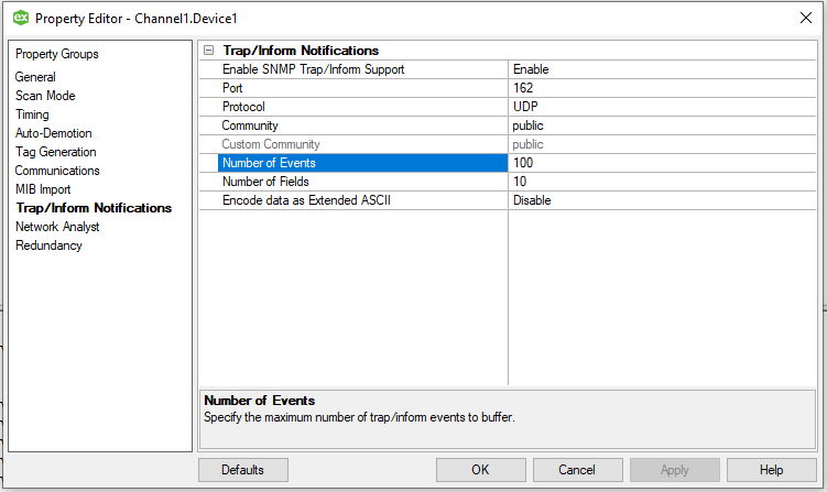 How to increase the number of trap events in Kepse... - PTC Community