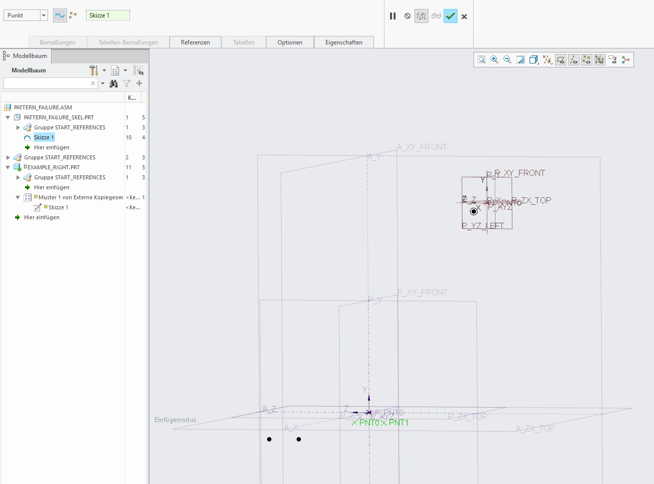 Solved How Can I Insert A Point Pattern From My Skeleton Ptc Community