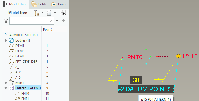 Solved How Can I Insert A Point Pattern From My Skeleton Ptc Community