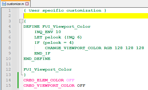 Solved: how Creo Element Drafting OOTB start up works - PTC Community