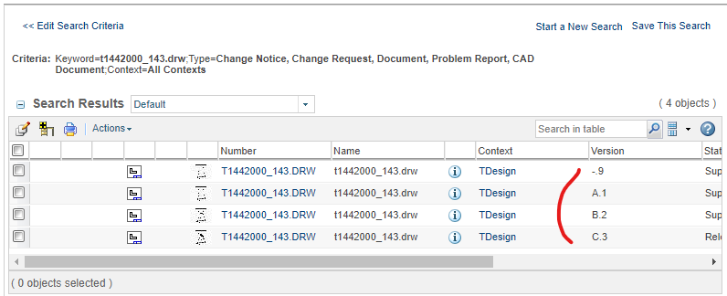 Solved: Searching for & retrieving a previous revision of ... - PTC Community
