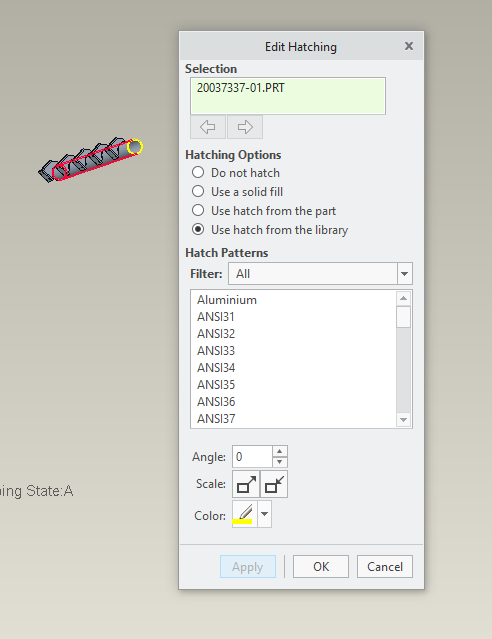 Solved How To Find This Hatch Pattern Editor Ptc Community