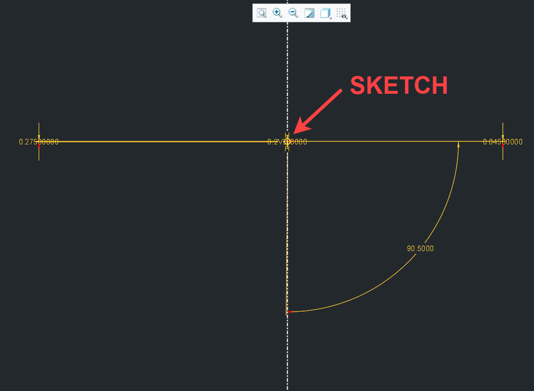 Refit sketch dimensions - PTC Community