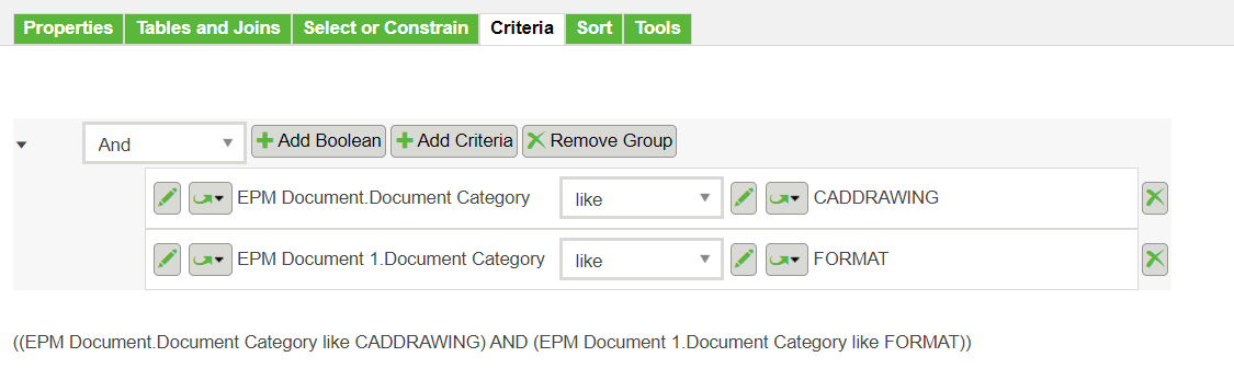 Query builder. How to get the drawing format and n... - PTC Community