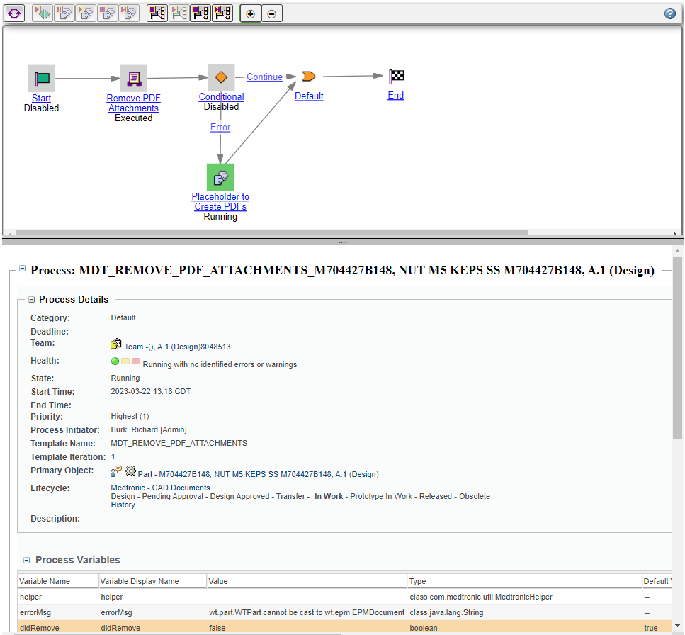 Solved: Windchill Task error - PTC Community