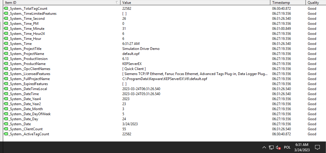 Solved: KEPServerEX, KEPWARE, TELEGRAF, INPUTS.OPCUA PROBL... - PTC Community