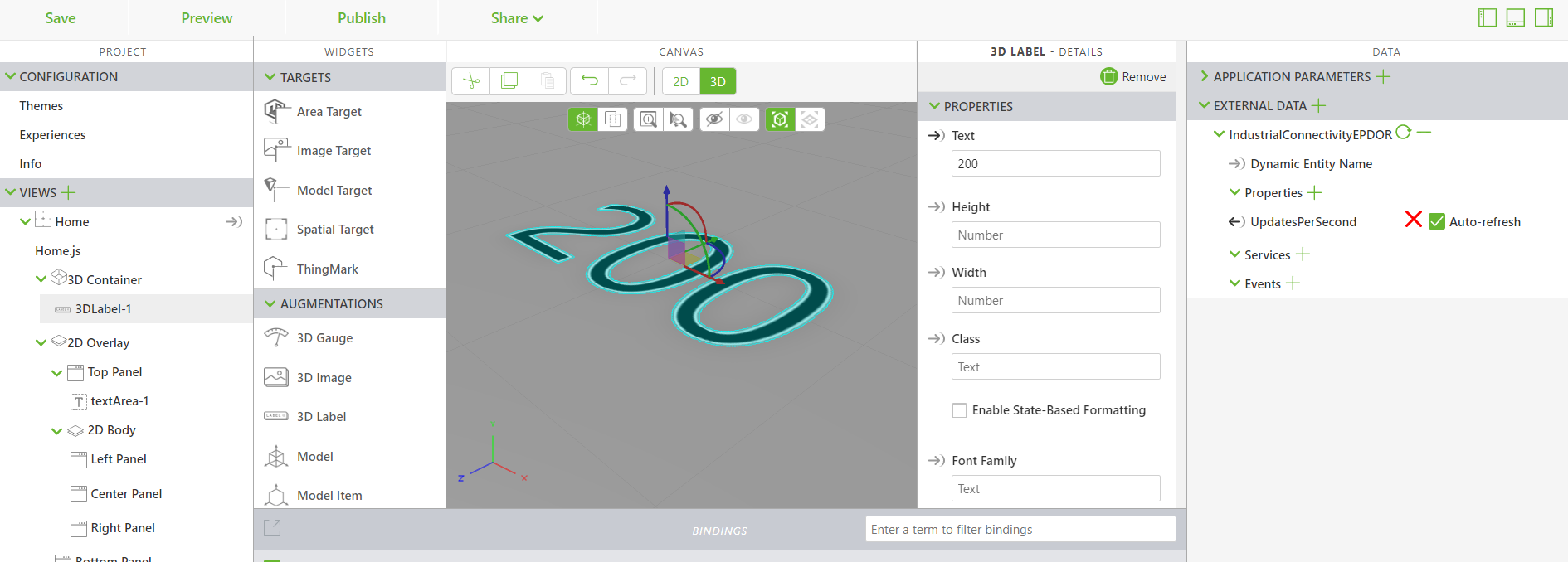 Solved External Data Is Not Displayed And Updated In Vufo Ptc Community