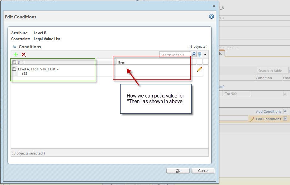 Conditional Constarints in Type and Attribute Mana... - PTC Community