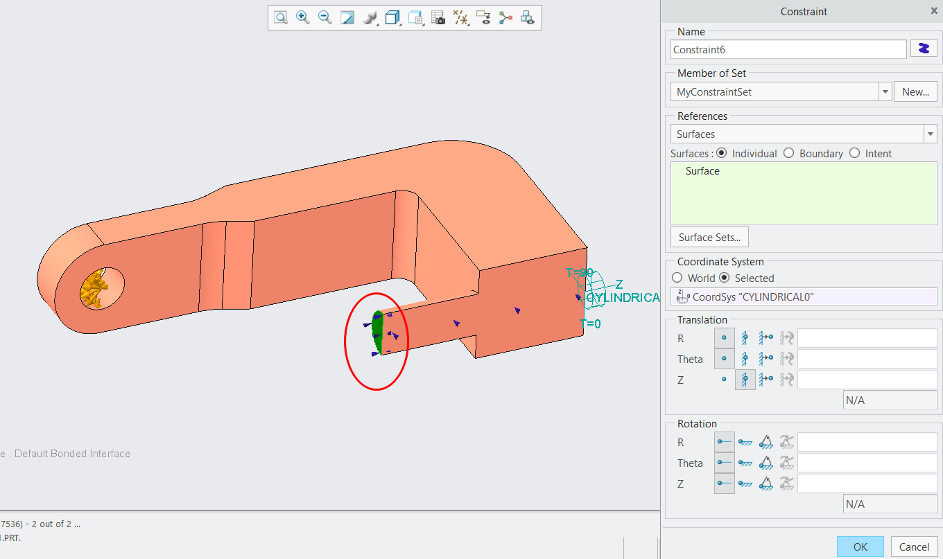 Solved: Creo Simulate - Advice on constraining model for m... - PTC ...