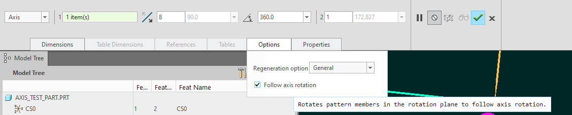 Solved: trying to pattern a marker around axis with keepin... - PTC Community