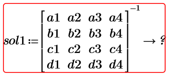 Solved: Symbolic Calculation of Determinant - PTC Community