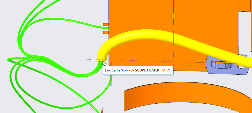 Solved: Cable bundle wire exit orientation. - PTC Community