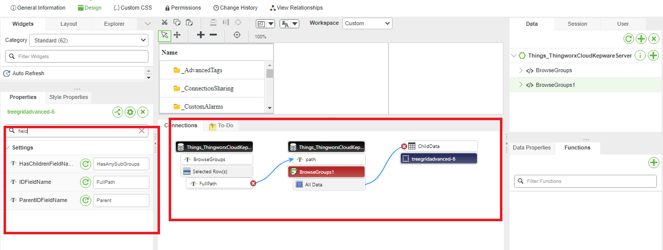 Solved Query Related To Tree Grid Advanced Widget In Tw Ptc