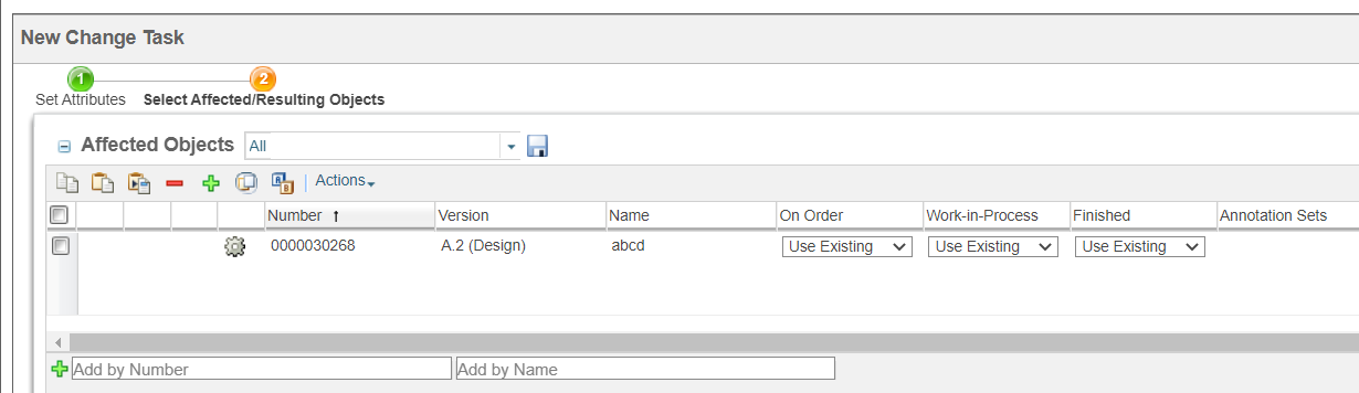 Auto-collect affected/resulting object in change t... - PTC Community