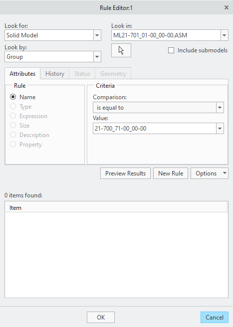 simplified representation or repeat region filter ... - PTC Community