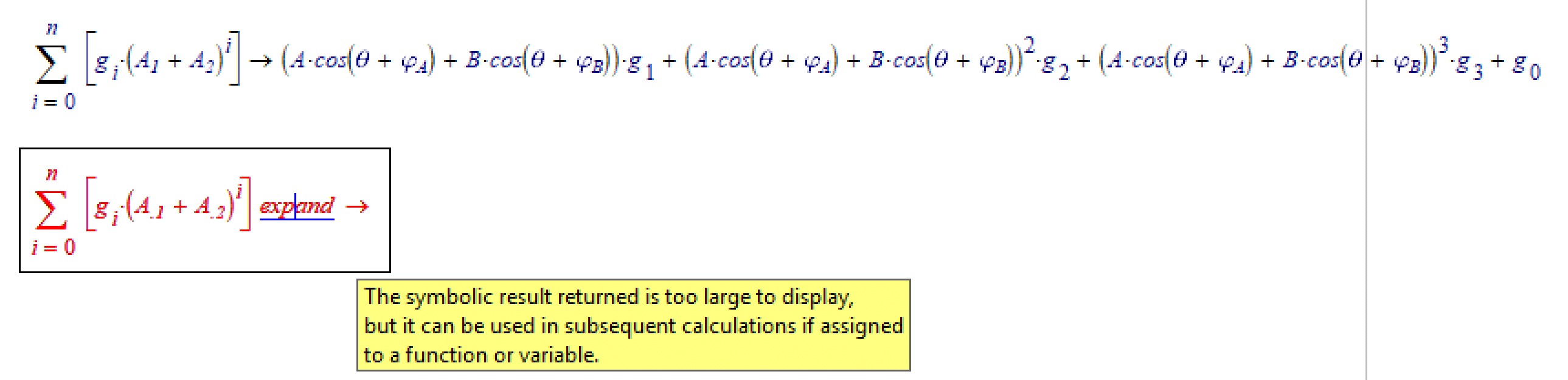 Solved: How to use the PTC MathCad to derive the trig. equ... - PTC Community