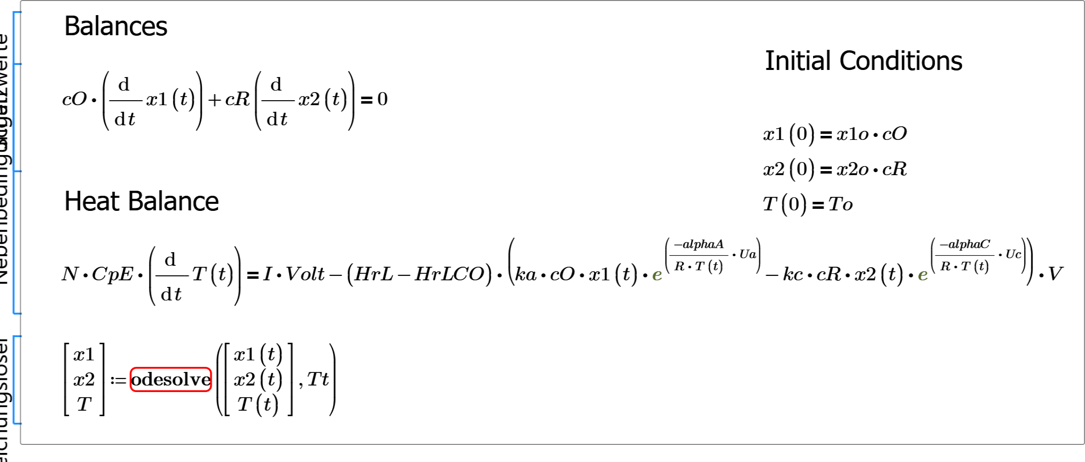 Solved: odesolve: fewer than 3 arguments - PTC Community