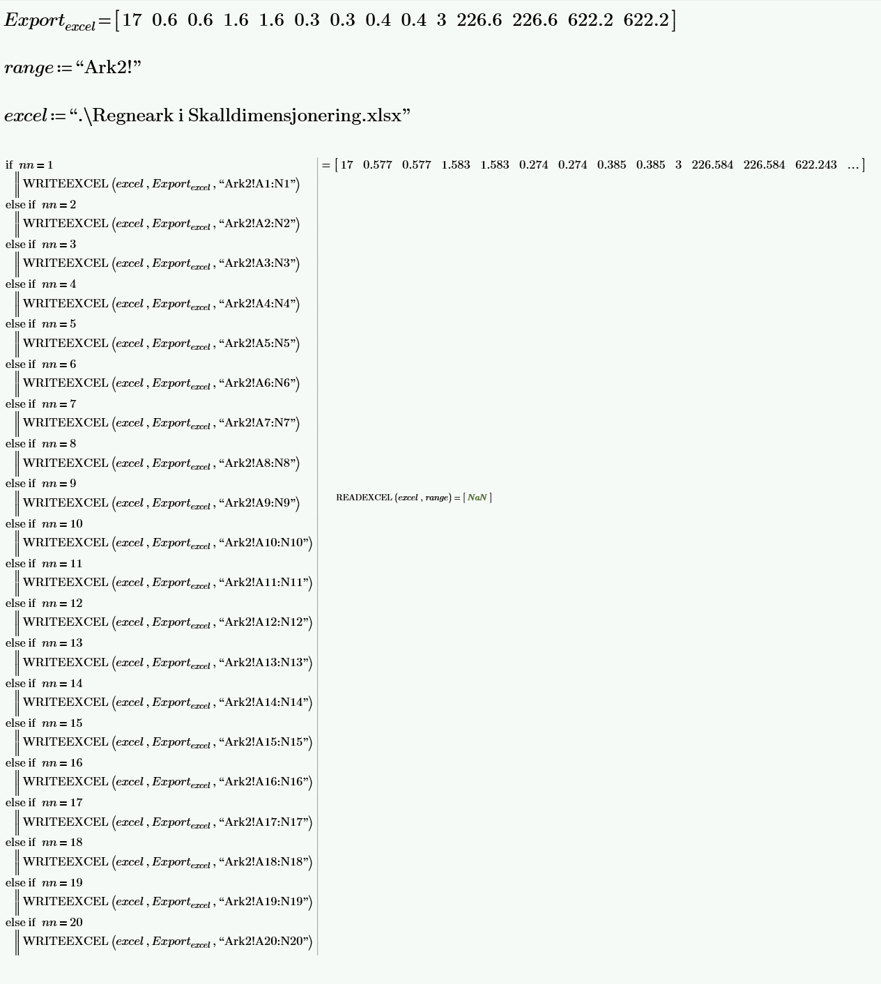 Solved: Max value of columns/rows - PTC Community