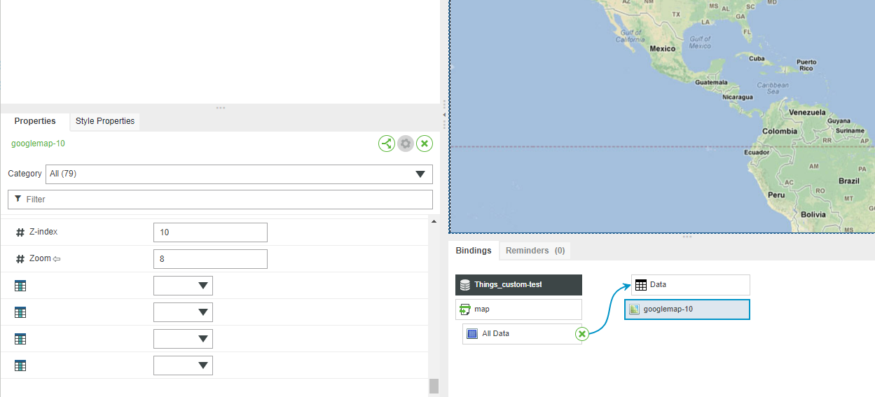 Solved: How to send data to Google Map extension - PTC Community