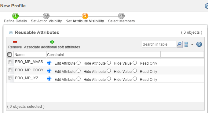 How to hide attributes from Search Criteria and Ta... - PTC Community