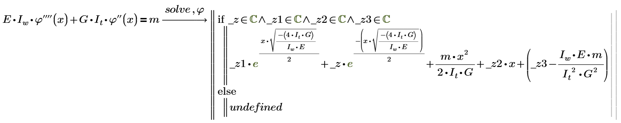 Solved: Need Help! General Solution to differential equati... - PTC ...