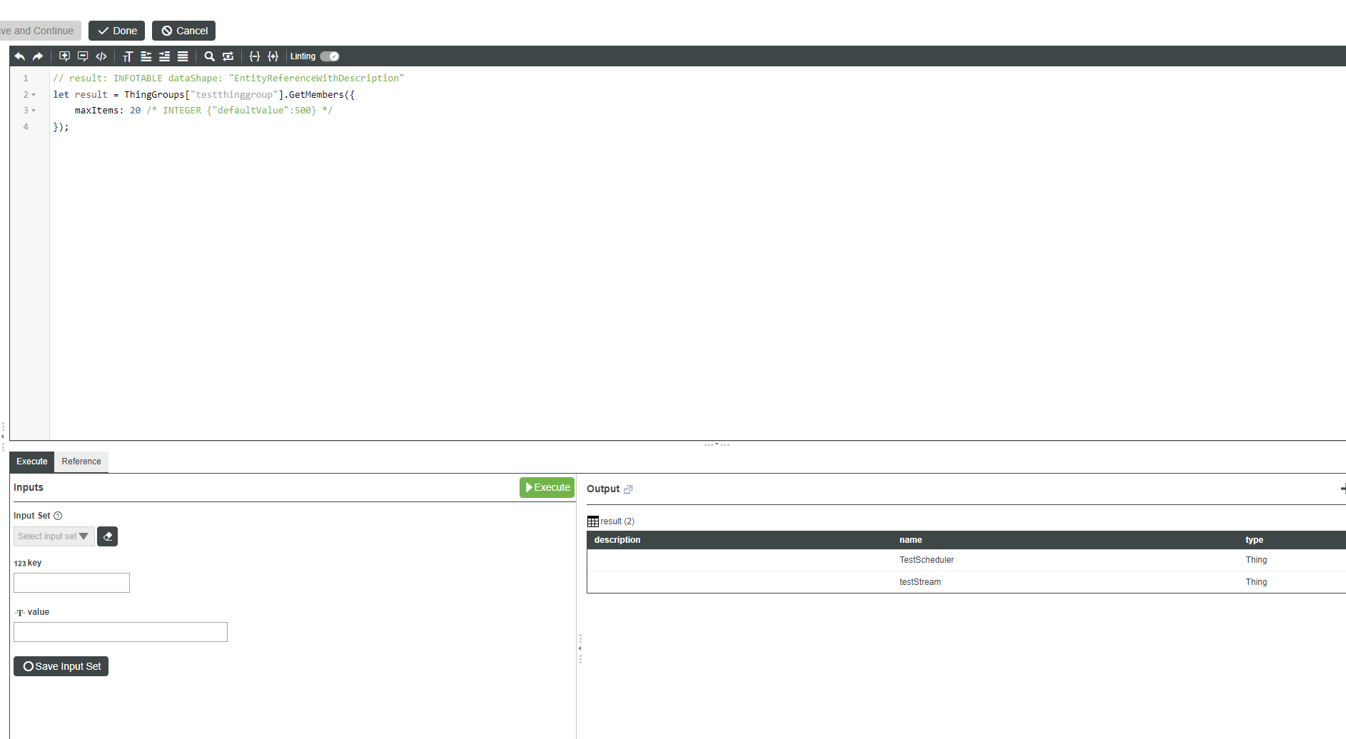 Solved: How To Get Thing Group Name from Thing - PTC Community