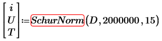 Solved: Schur and Jordan decompositions of a Matrix - PTC Community