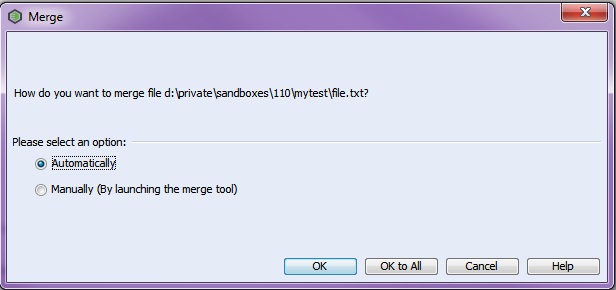 Solved: Conflict automatic merge - PTC Community