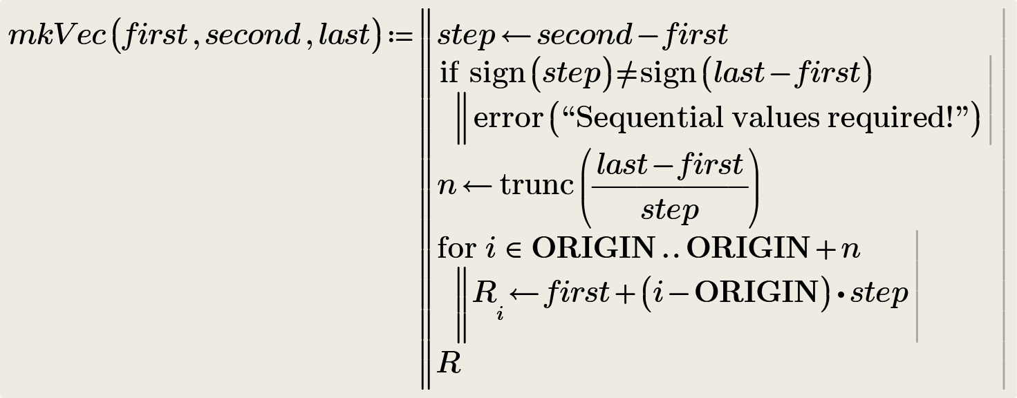 Solved Redefining Function Result As A Vector Ptc Community