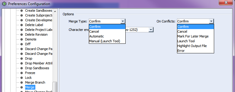 Solved: Conflict automatic merge - PTC Community
