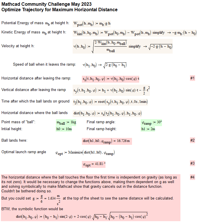 Mathcad Community Challenge May 2023 - Optimize Tr... - PTC Community