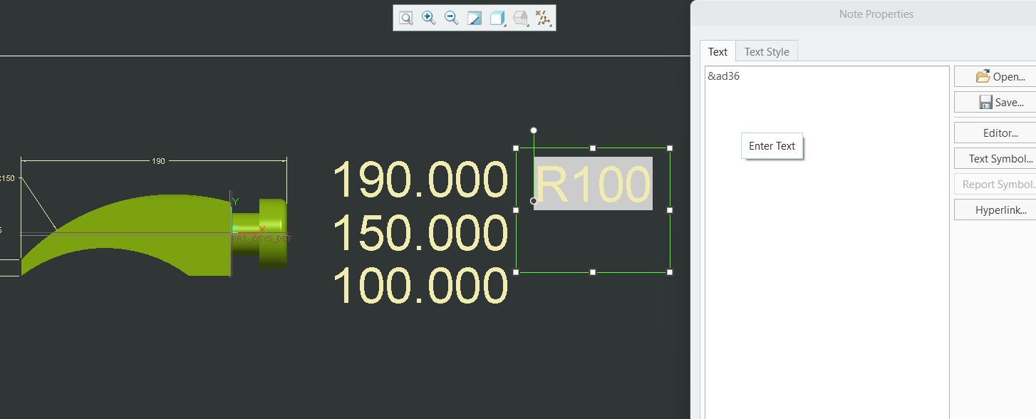 Solved Is There Any Way To Add All Dimensions As A Table Ptc