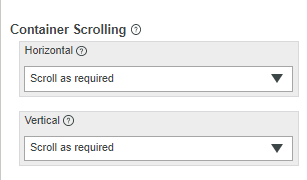 Solved: Single Scroll bar whole Responsive Mashup - PTC Community