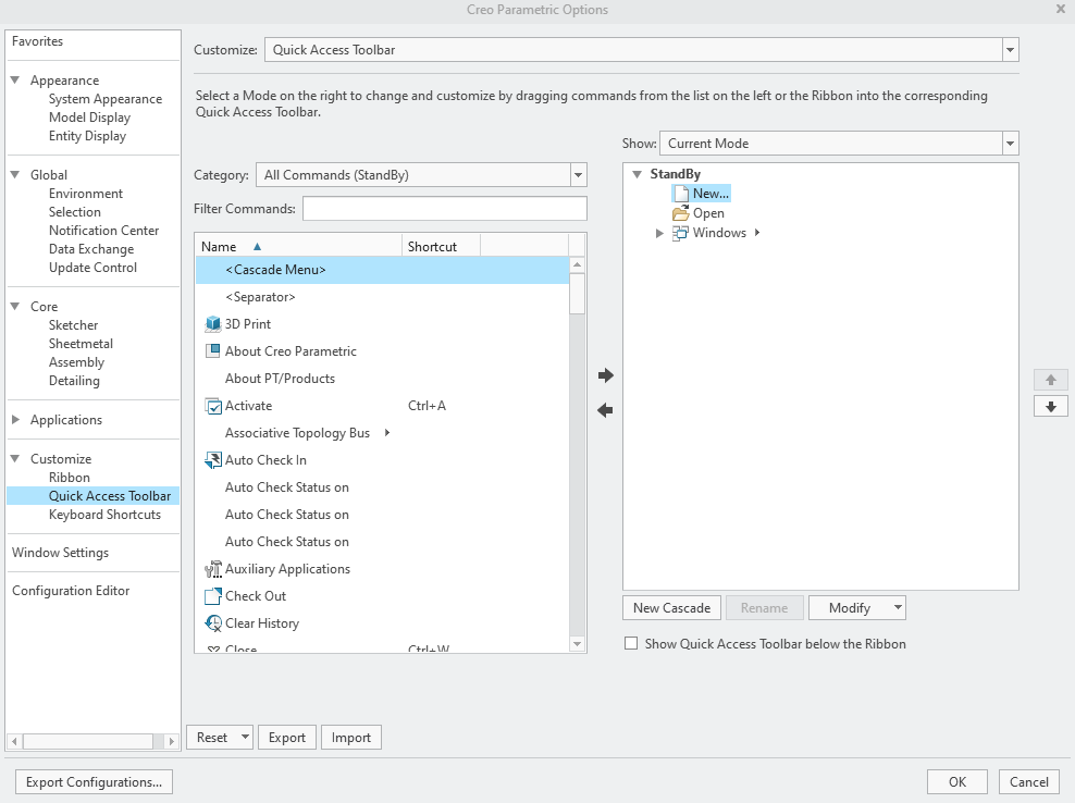 Solved: Using Single Key Shortcuts in Creo 7.0 - PTC Community