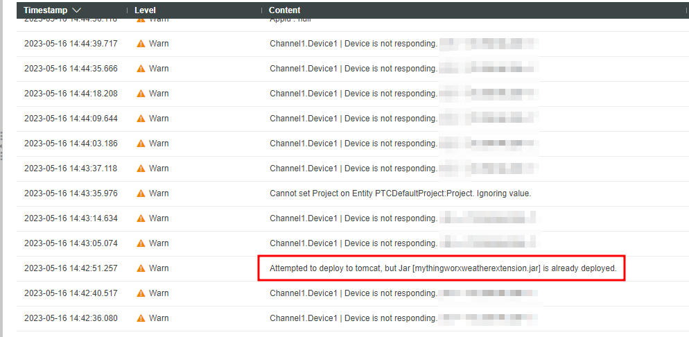 Solved: Thingworx Extension Issue - PTC Community
