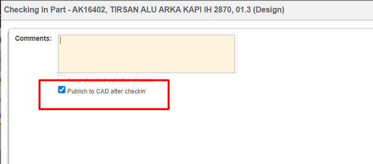 Solved: How can I Publish to cad by selecting multiple wtp... - PTC Community