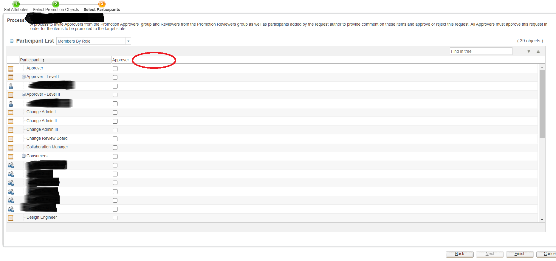 Solved: Unable to add "Reviewer" tab on the "Select Partic... - PTC Community