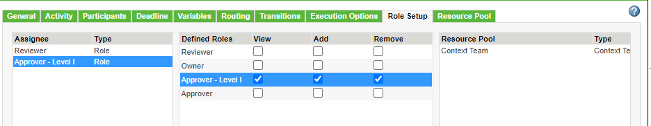 Solved: Unable to add "Reviewer" tab on the "Select Partic... - PTC ...