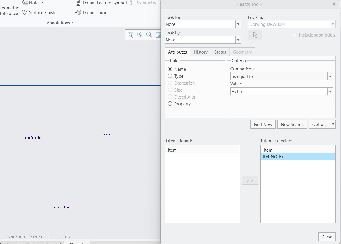 Creo Search Command - PTC Community