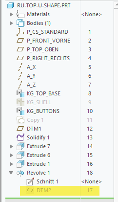 Solved: Changing the axis for revolve - PTC Community