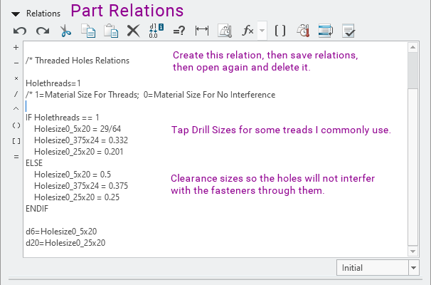 Global Interference and Cosmetic Threads - PTC Community