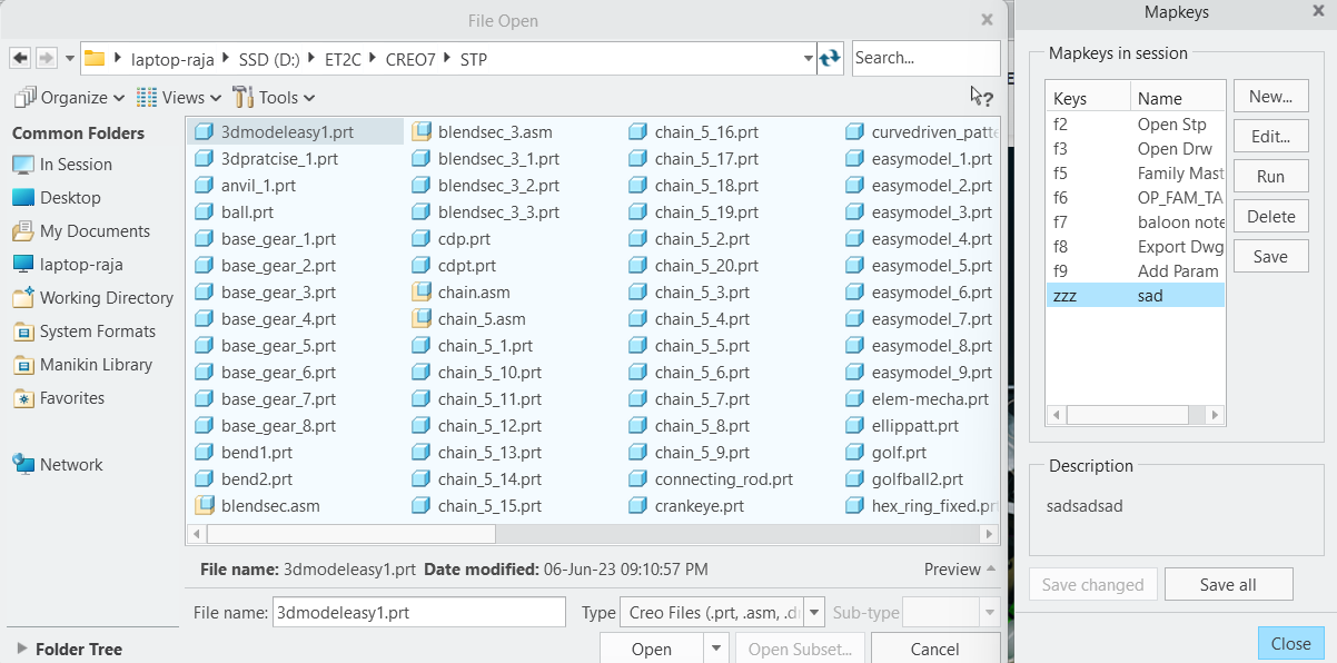 Solved: How to loop a mapkey? - PTC Community