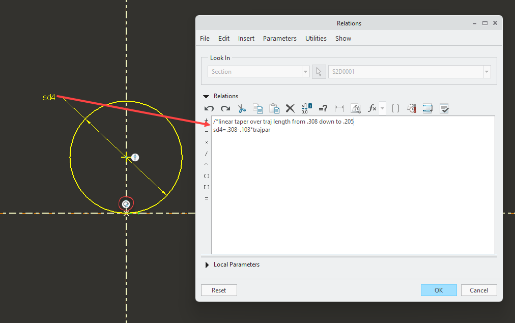 Solved: Connecting 2 surfaces with different radii to make... - PTC Community