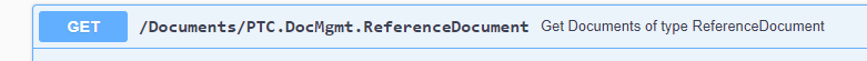 What is the REST API to get Reference documents on... - PTC Community